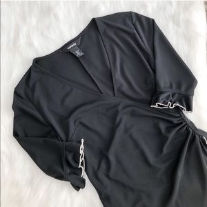 Express | Dresses | Vintage Late 9s2000s Express Wrap Dress | Poshmark